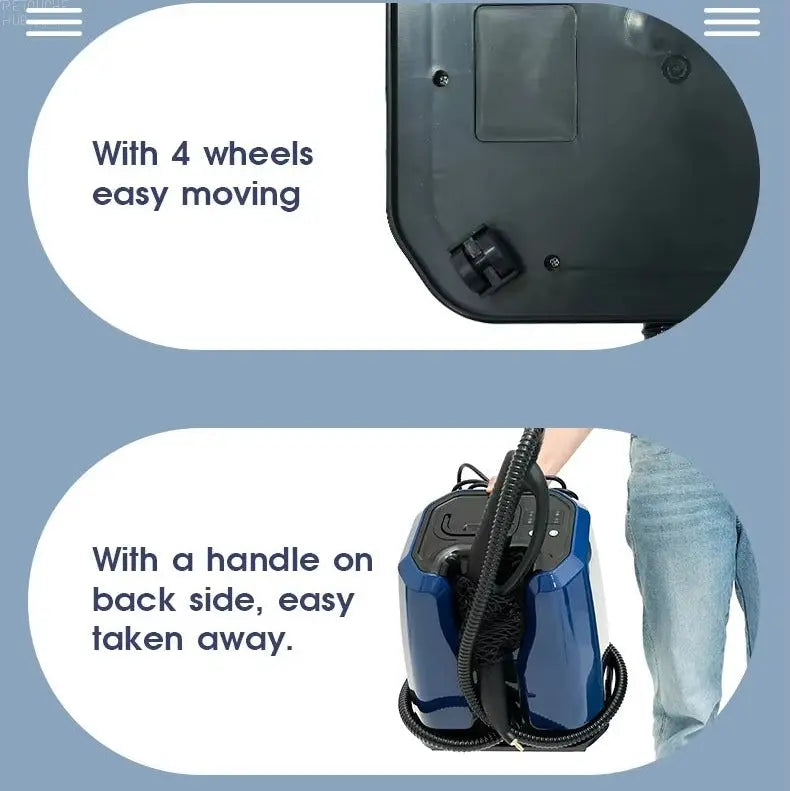 High Pressure Steam Cleaner | 5 Bar | 2200 W - Retouche Hub General ...