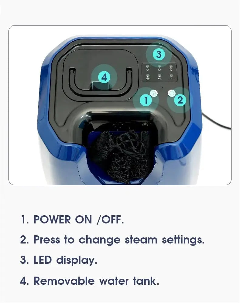 High Pressure Steam Cleaner | 5 Bar | 2200 W - Retouche Hub General ...